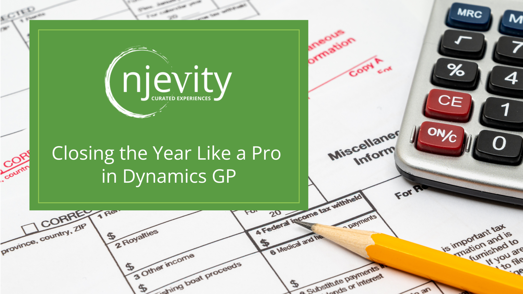 Dynamics GP Year End Close | Njevity